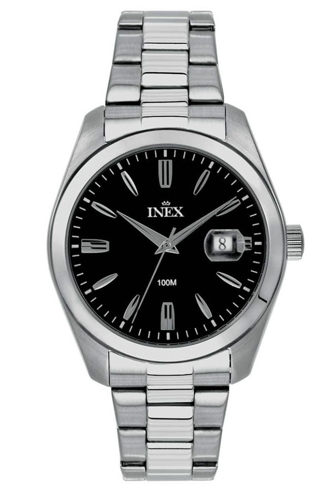 Inex Mens Classic Silver Black A69528S5I A69528S5I